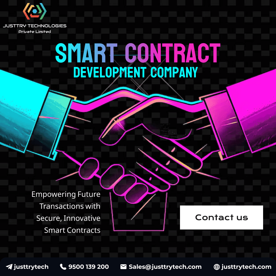 Smart contract development | Justtry Technologies